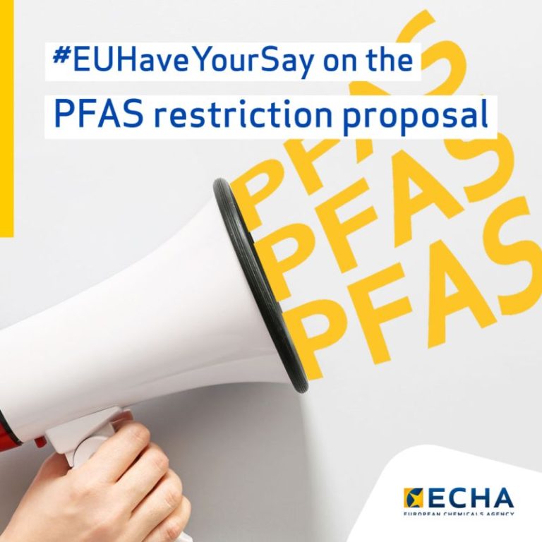 ECHA seeks input on proposed PFAS restriction - SusChem-AT